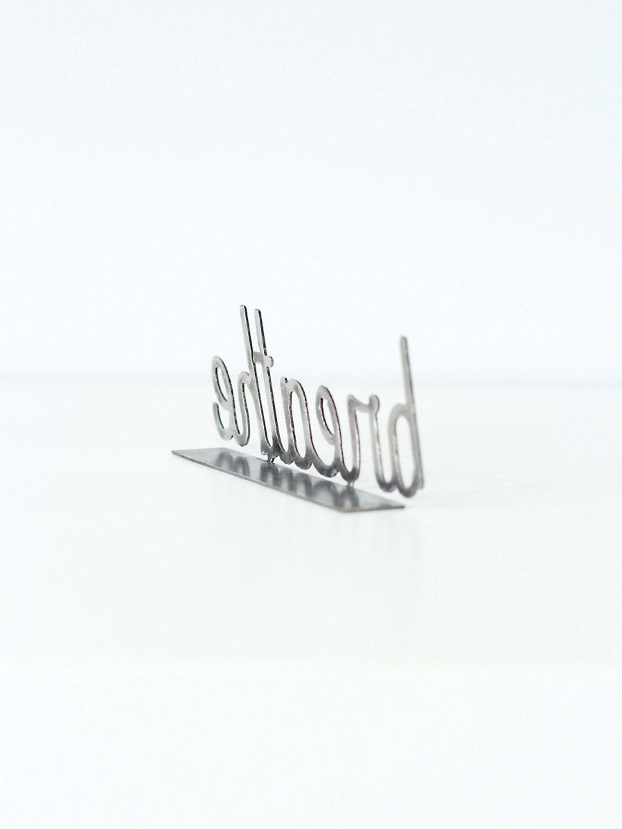 Highland Ridge Decor - Breathe Word Sign