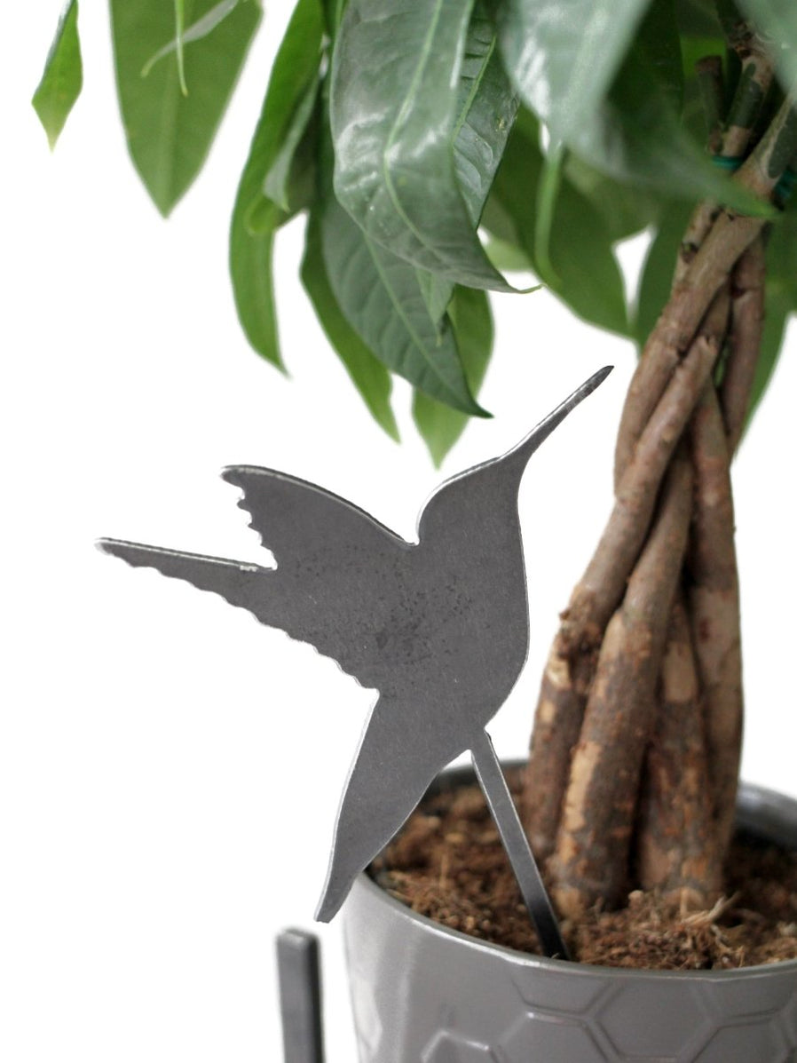 Highland Ridge Decor - Happy Hummingbird Plant Stake