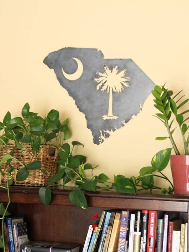 Highland Ridge Decor - South Carolina Palmetto State Wall